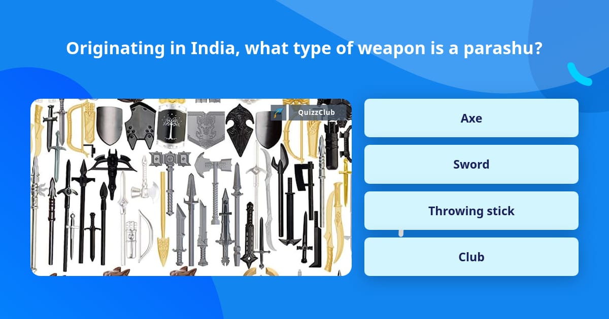 Originating in India, what type of... | Trivia Questions | QuizzClub