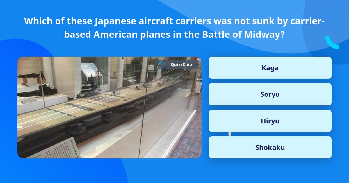 Which of these Japanese aircraft... | Trivia Answers | QuizzClub
