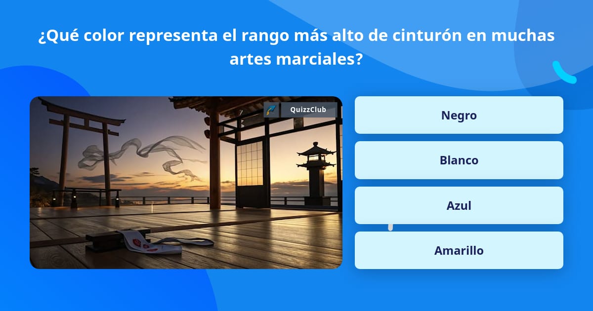¿Qué color representa el rango más... | Las Preguntas Trivia