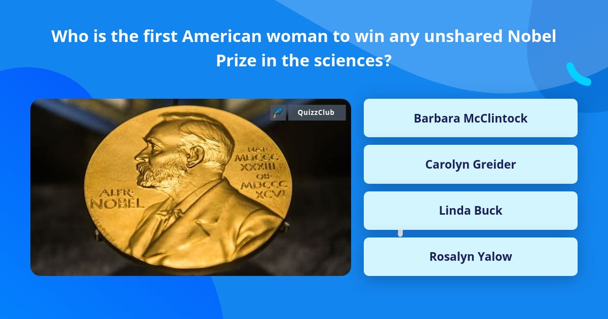 Who is the first American woman to... | Trivia Questions | QuizzClub