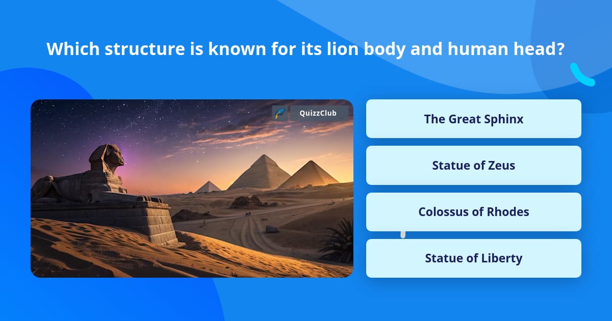 Which structure is known for its... | Trivia Questions | QuizzClub