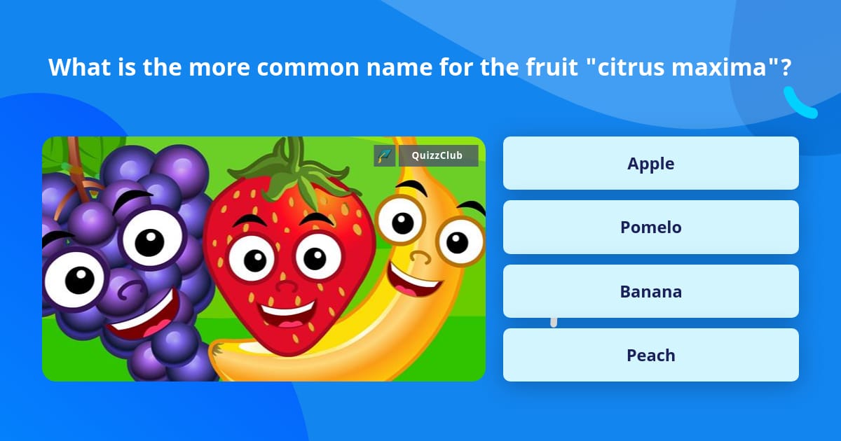 What is the more common name for the... | Trivia Answers | QuizzClub