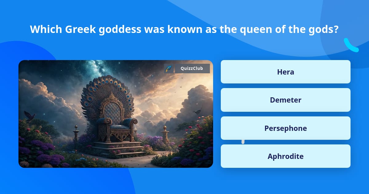 Which Greek goddess was known as the... | Trivia Questions | QuizzClub