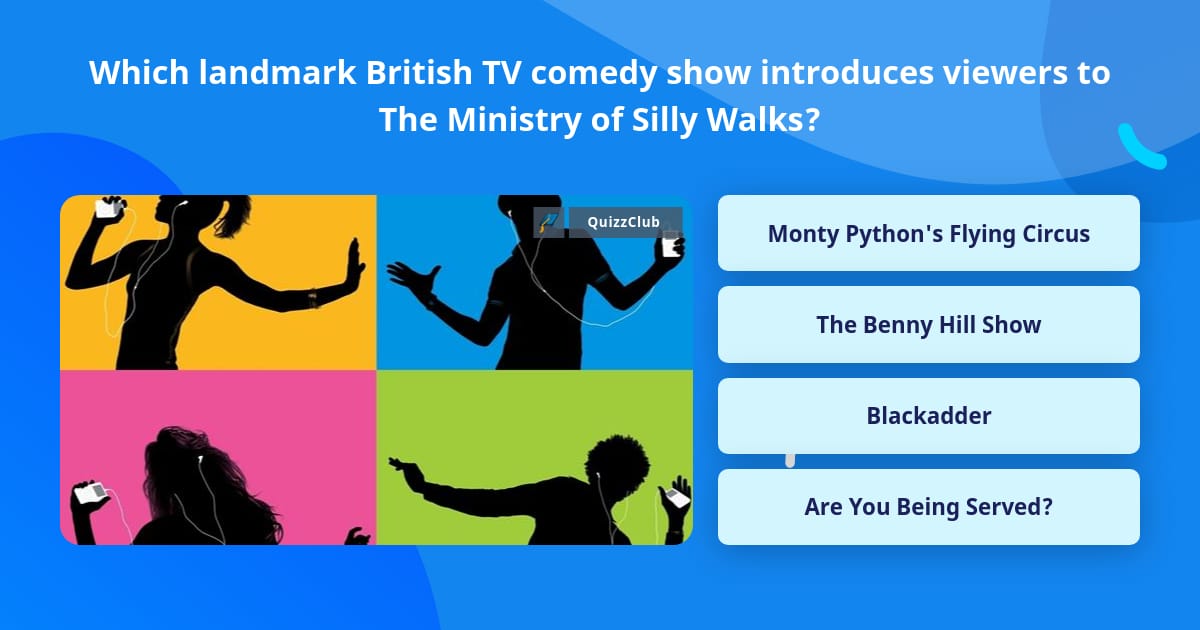 Which landmark British TV comedy... | Trivia Questions | QuizzClub