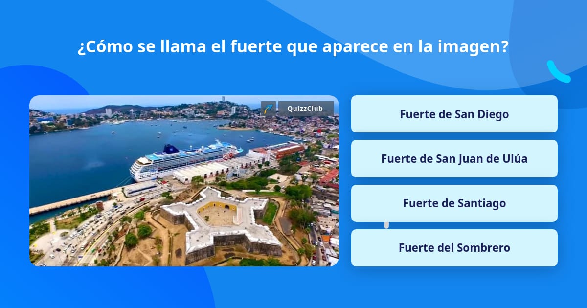 ¿Cómo se llama el fuerte que aparece... | Las Preguntas Trivia