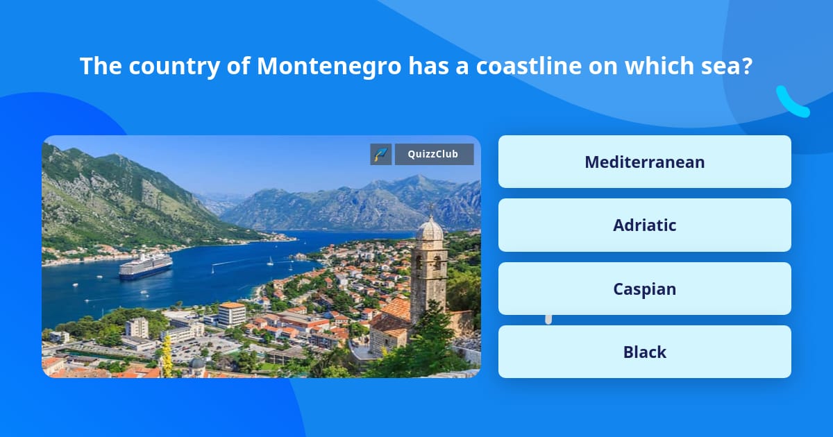 The country of Montenegro has a... | Trivia Questions | QuizzClub