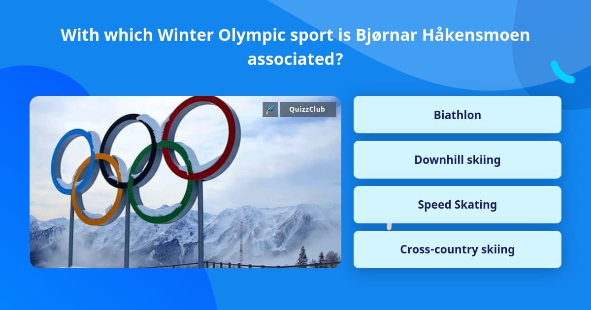 With which Winter Olympic sport is... | Trivia Answers | QuizzClub