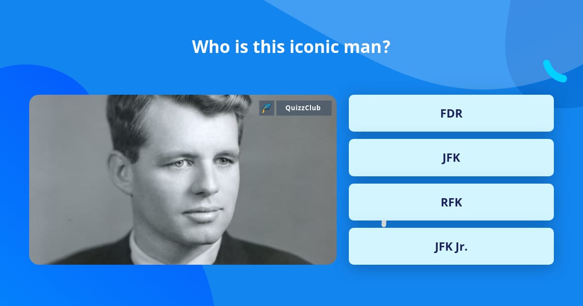 Who is this iconic man? | Trivia Answers | QuizzClub