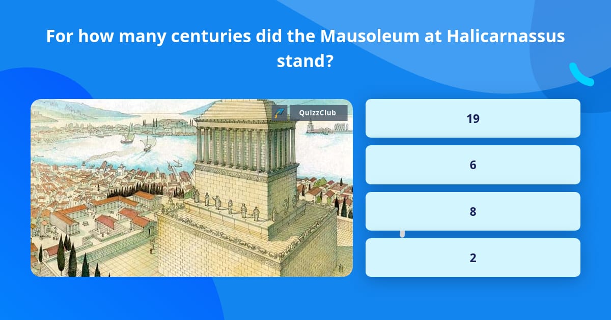 For how many centuries did the... | Trivia Questions | QuizzClub