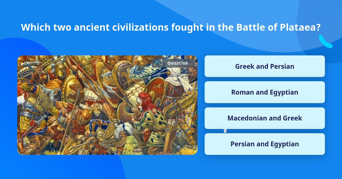 Which two ancient civilizations... | Trivia Answers | QuizzClub