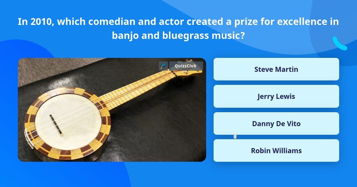 In 2010, which comedian and actor... | Trivia Answers | QuizzClub