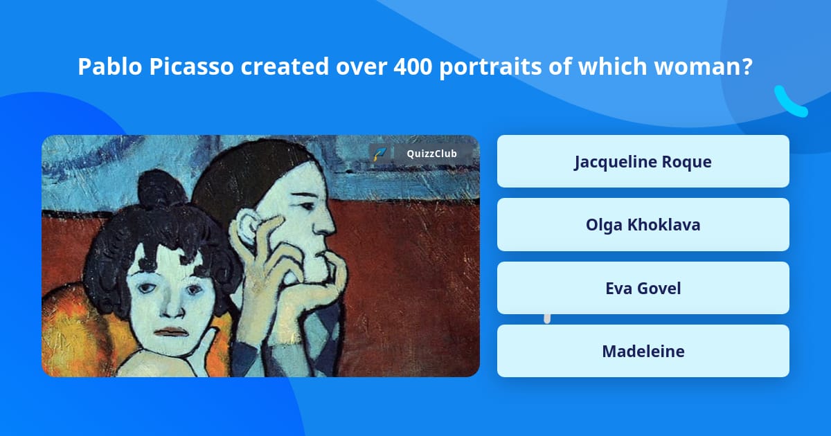 Pablo Picasso created over 400... | Trivia Questions | QuizzClub