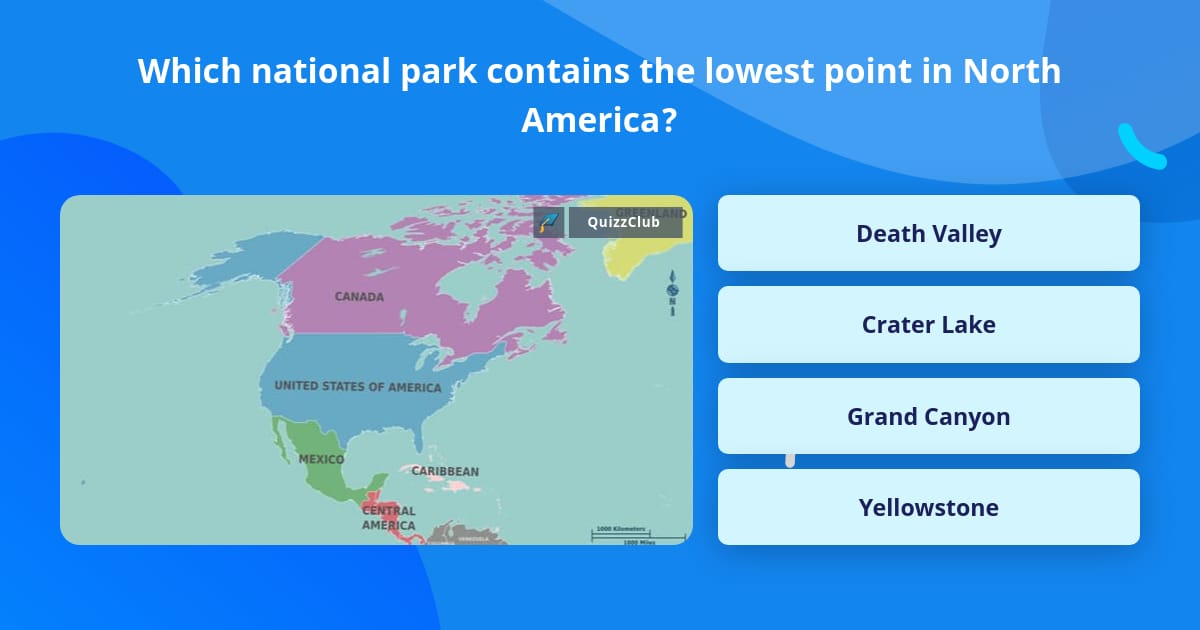 Unesco National Parks Quiz