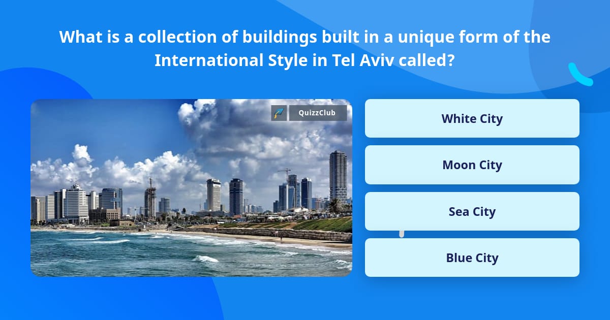 What is a collection of buildings... | Trivia Answers | QuizzClub