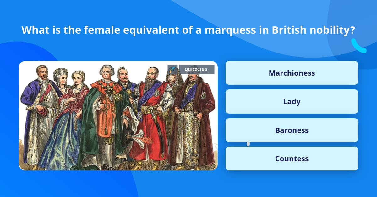 What is the female equivalent of a... | Trivia Answers | QuizzClub