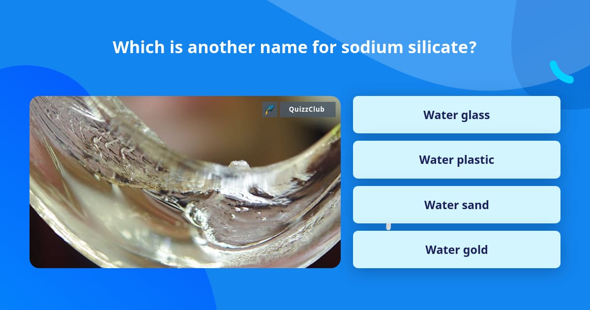 Which is another name for sodium... | Trivia Questions | QuizzClub