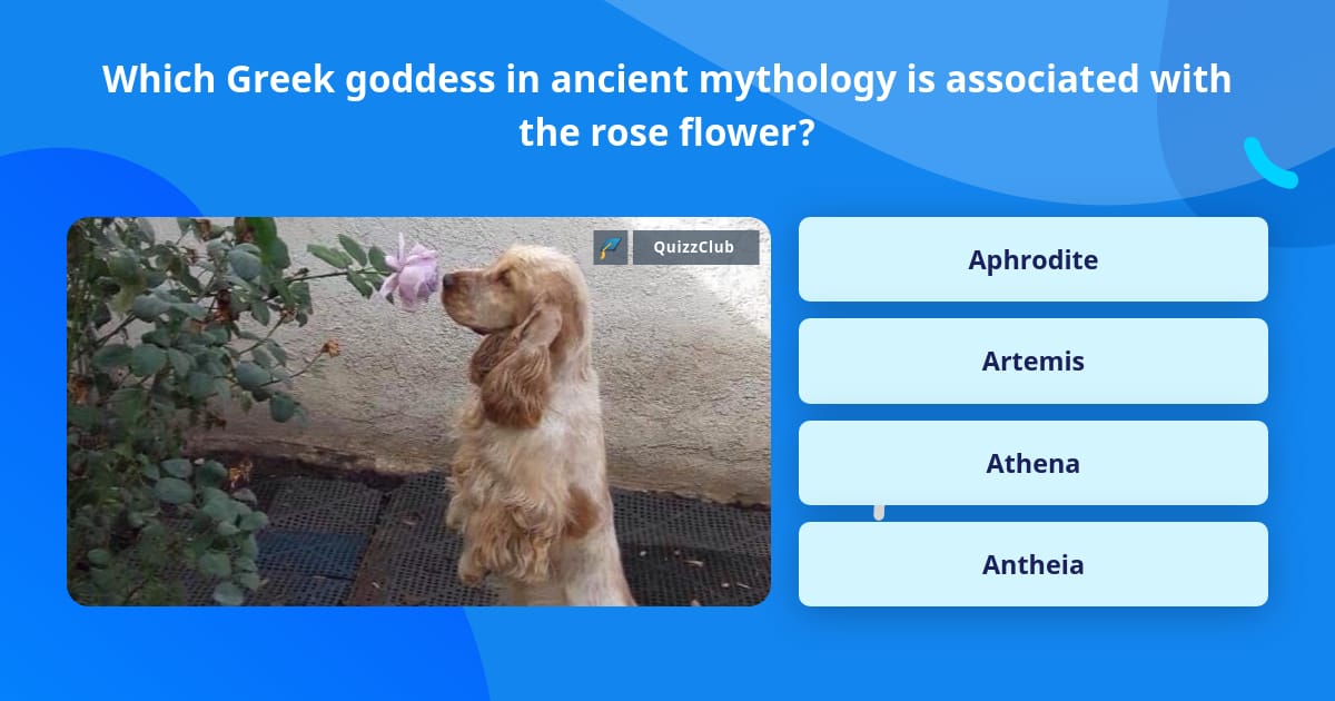 Which Greek goddess in ancient... | Trivia Questions | QuizzClub