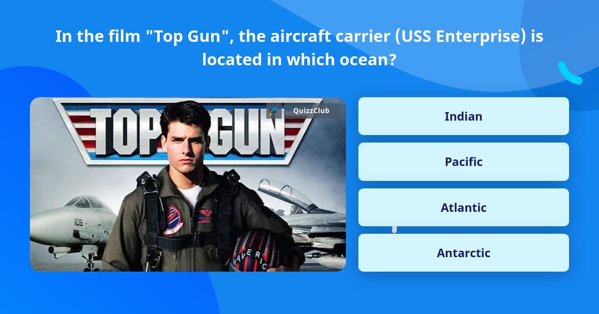 In the film "Top Gun", the aircraft... | Trivia Answers | QuizzClub