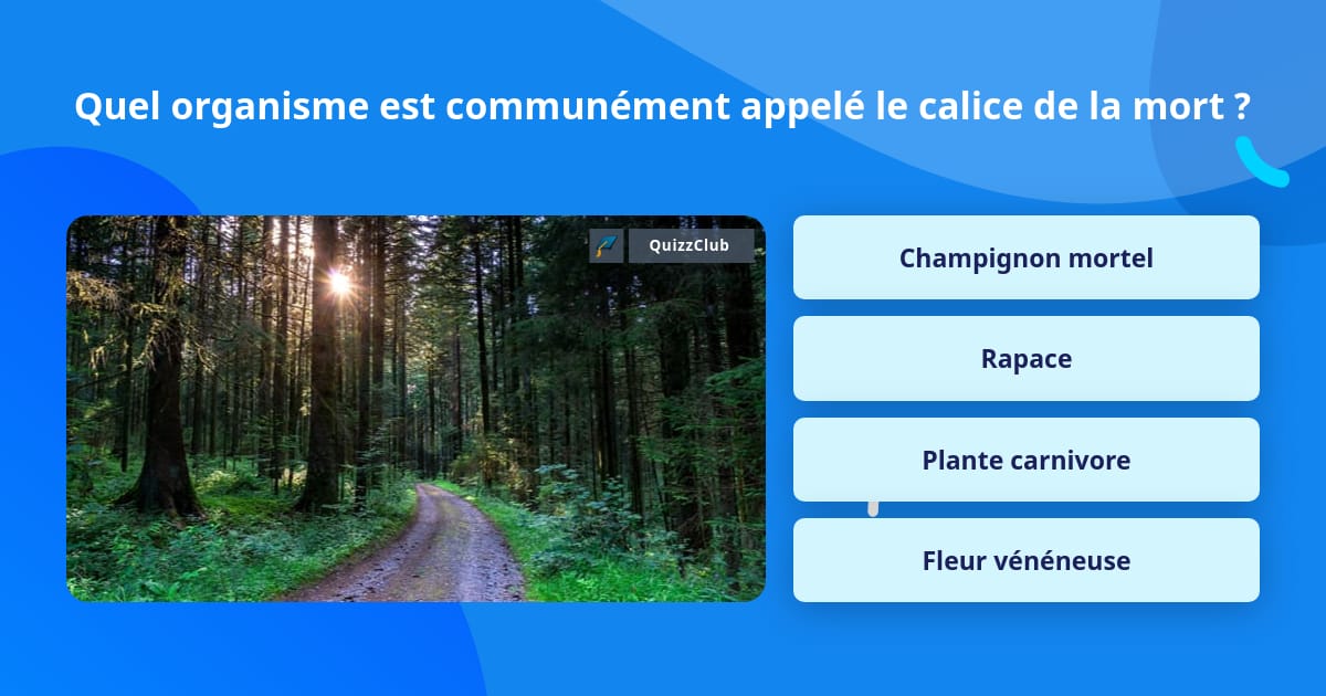 Quel organisme est communément... | Questions | QuizzClub