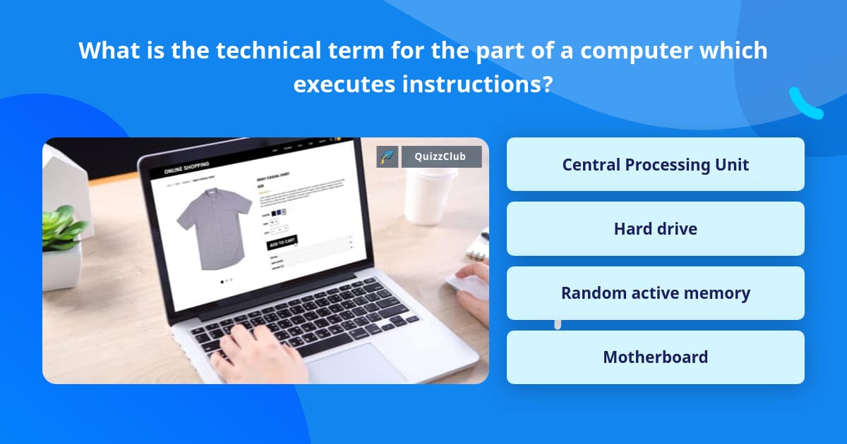 What Is The Technical Term For The Trivia Answers QuizzClub
