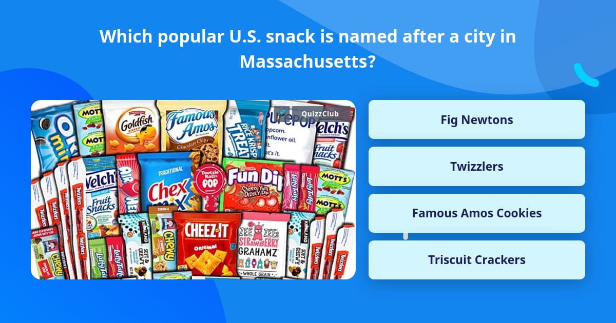 Which popular U.S. snack is named... | Trivia Answers | QuizzClub