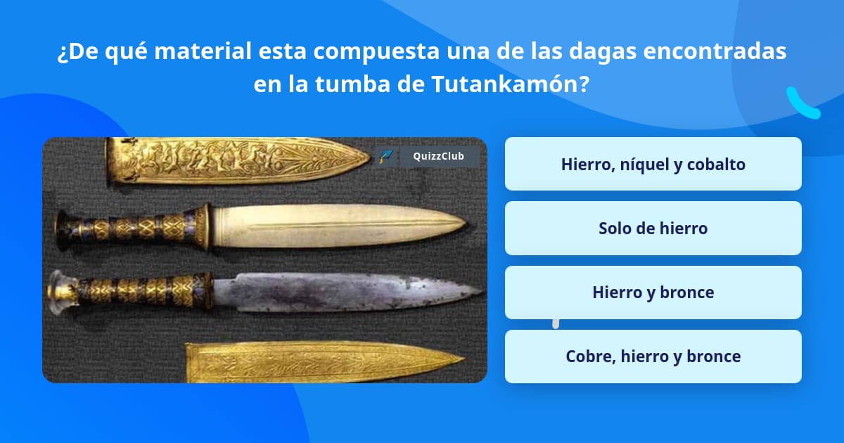 ¿De qué material esta compuesta una... | La respuesta de Trivia