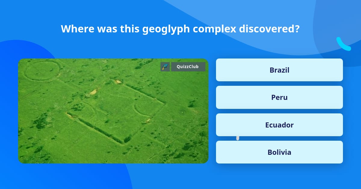 Where was this geoglyph complex... | Trivia Questions | QuizzClub