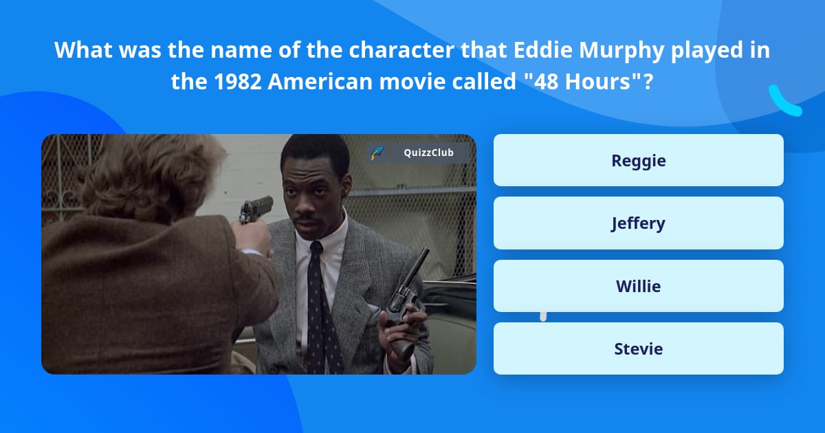 What was the name of the character... | Trivia Answers | QuizzClub