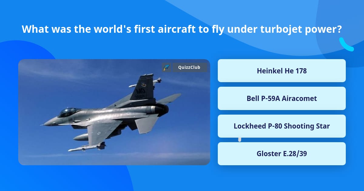 What was the world's first aircraft... | Trivia Questions | QuizzClub