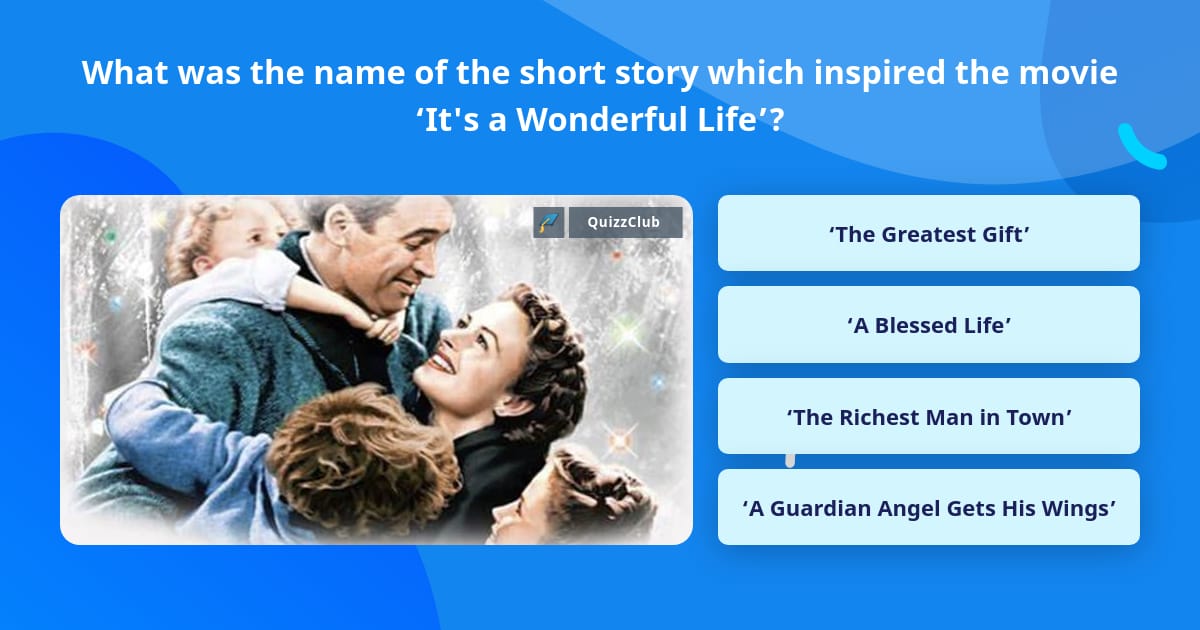 What was the name of the short story... | Trivia Questions | QuizzClub