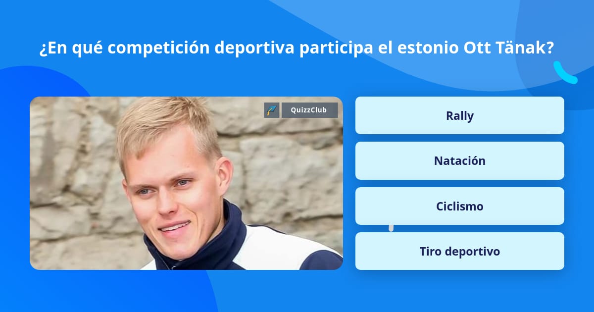 ¿En qué competición deportiva... | La respuesta de Trivia | QuizzClub