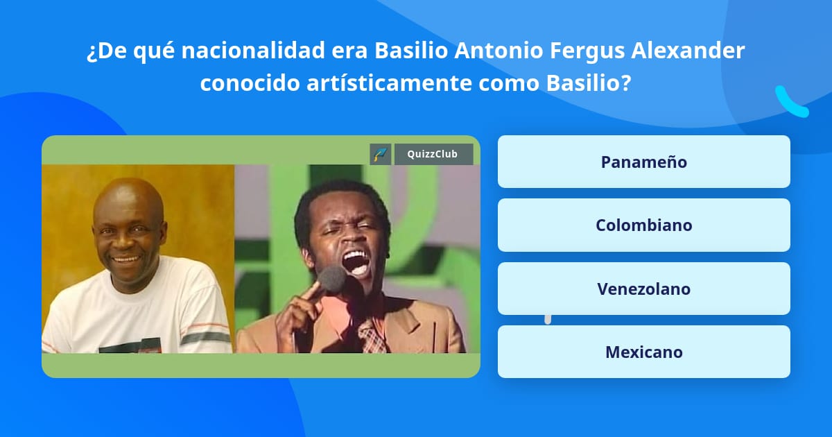¿De qué nacionalidad era Basilio... | La respuesta de Trivia