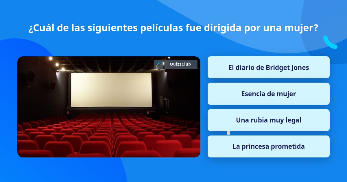 ¿Cuál de las siguientes películas... | Las Preguntas Trivia