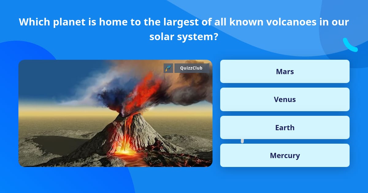 Which Planet Is Home To The Largest Trivia Answers QuizzClub Which Planet Is Home To The Largest Trivia Answers QuizzClub