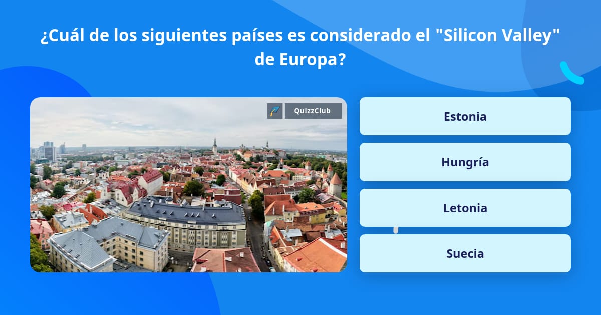 ¿Cuál de los siguientes países es... | Las Preguntas Trivia