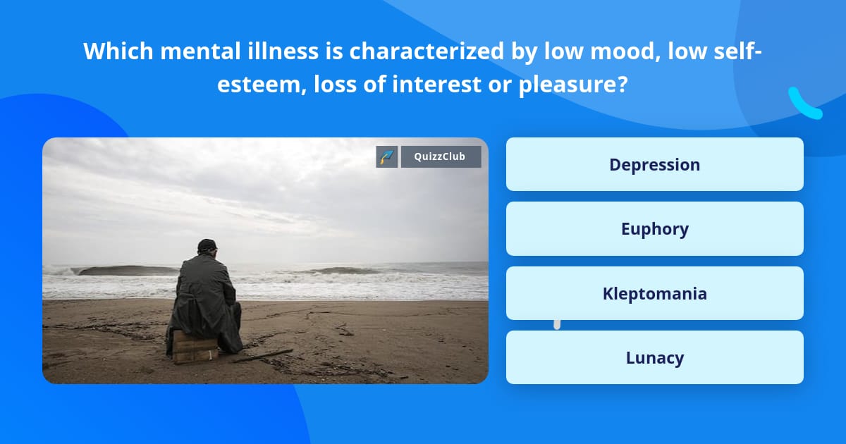 Which Mental Illness Is Trivia Answers QuizzClub Which Mental Illness Is Trivia Answers QuizzClub