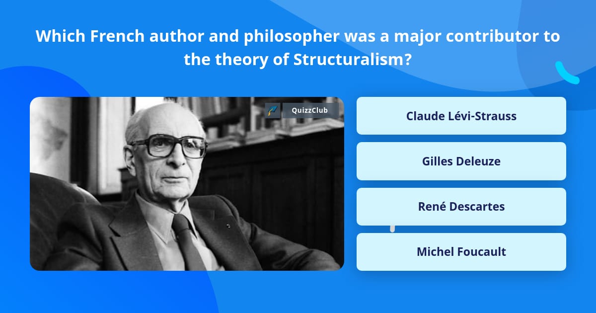 Which French author and philosopher... | Trivia Answers | QuizzClub