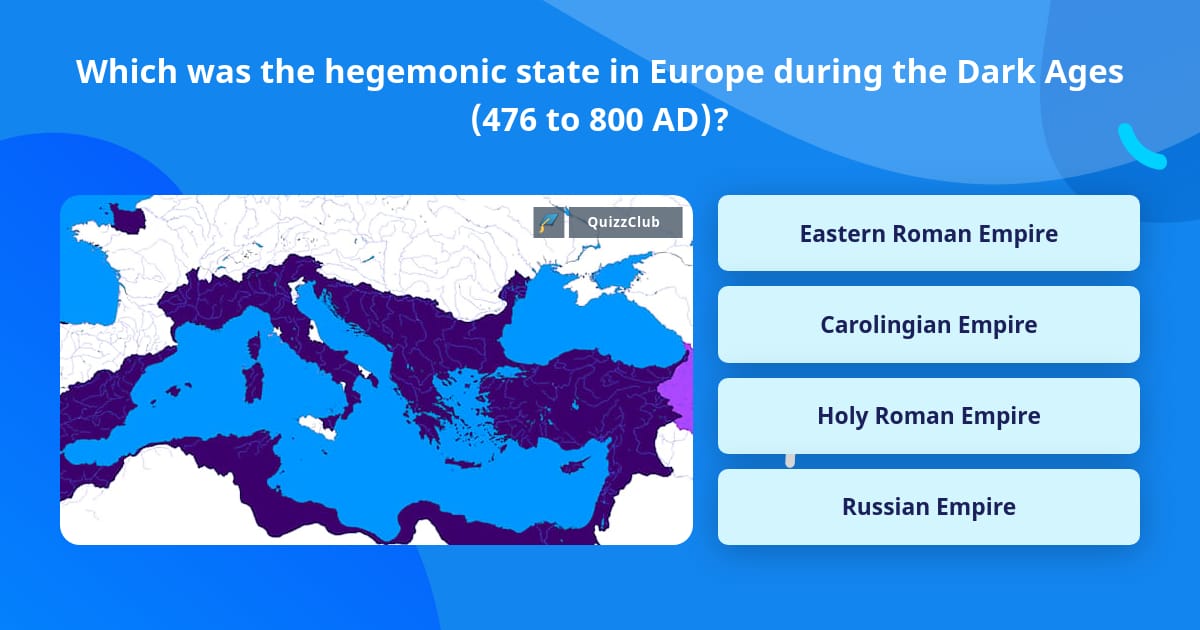 Which was the hegemonic state in... | Trivia Questions | QuizzClub