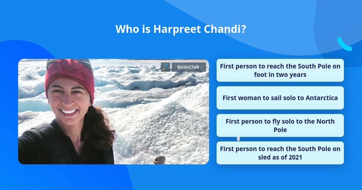 Who is Harpreet Chandi? | Trivia Questions | QuizzClub