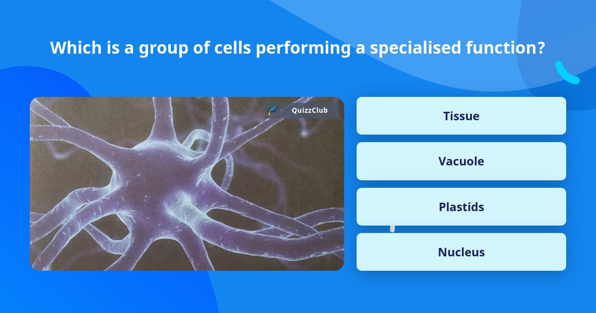 Which Is A Group Of Cells Performing Trivia Answers QuizzClub which-is-a-group-of-cells-performing-trivia-answers-quizzclub