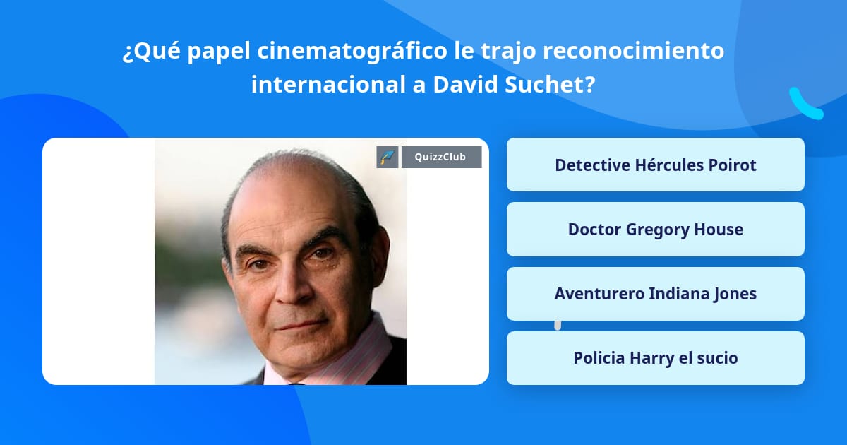 ¿Qué papel cinematográfico le trajo... | La respuesta de Trivia