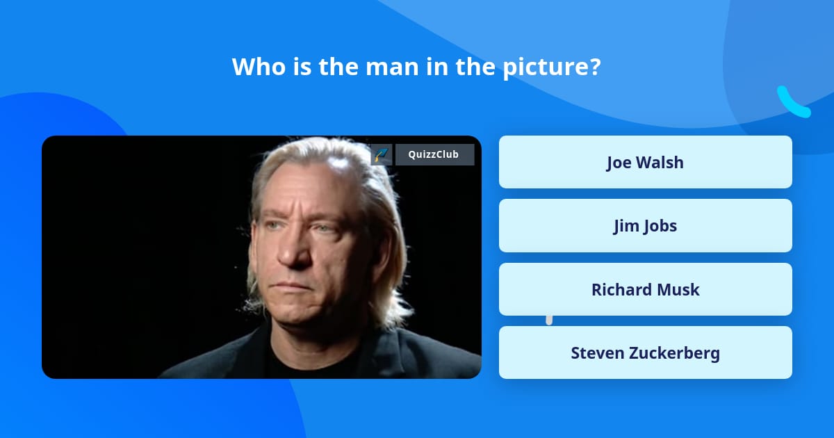 Who Is The Man In The Picture Trivia Questions QuizzClub Who Is The Man In The Picture Trivia Questions QuizzClub