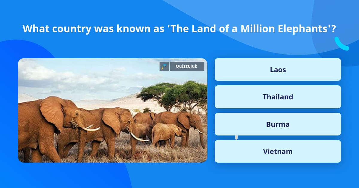 What country was known as 'The Land... | Trivia Answers | QuizzClub