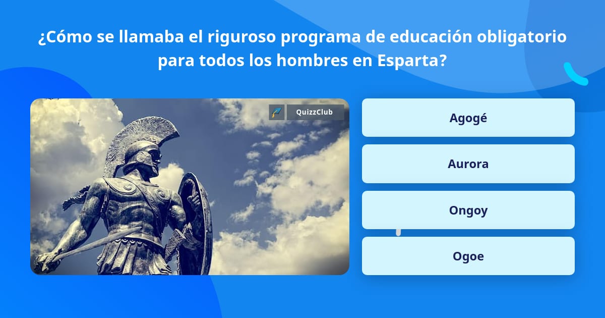 ¿Cómo se llamaba el riguroso... | Las Preguntas Trivia | QuizzClub