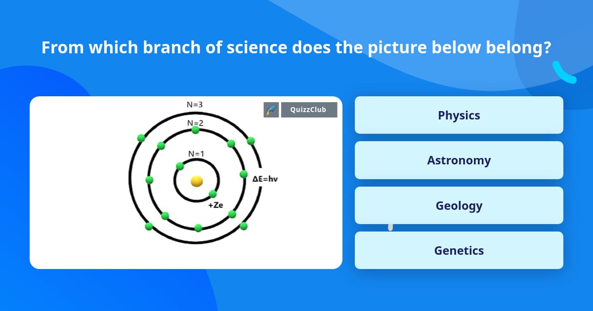 From which branch of science does... | Trivia Questions | QuizzClub