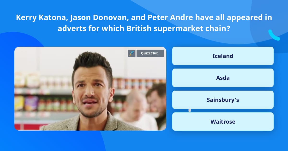 Kerry Katona, Jason Donovan, and... | Trivia Questions | QuizzClub