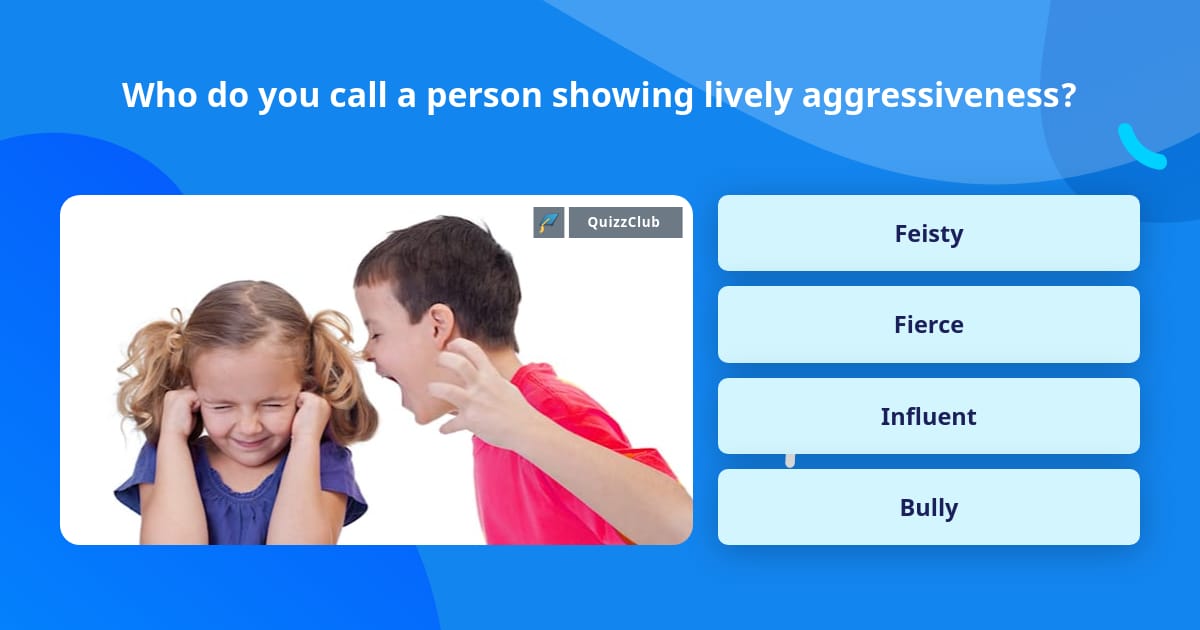 Who do you call a person showing... | Trivia Questions | QuizzClub
