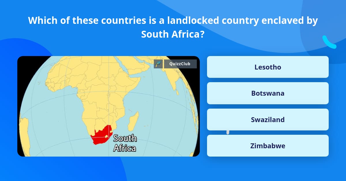 Which of these countries is a... | Trivia Questions | QuizzClub