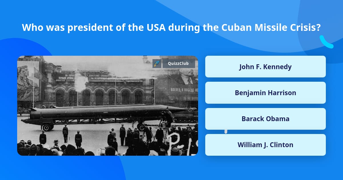 Who was president of the USA during... | Trivia Questions | QuizzClub