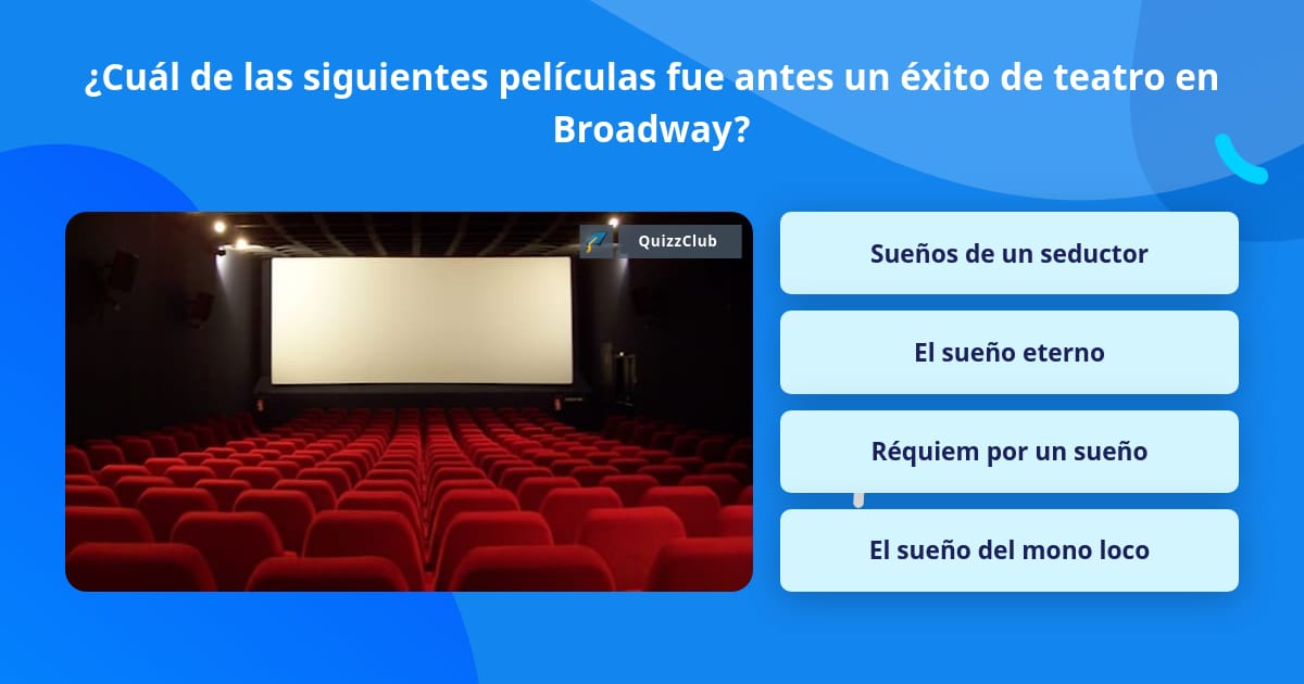 ¿Cuál de las siguientes películas... | Las Preguntas Trivia